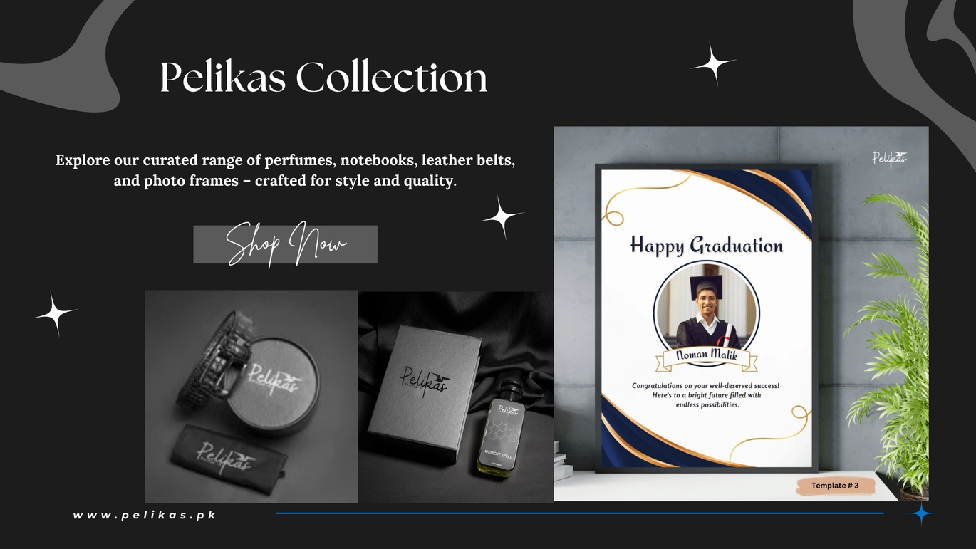 Pakistan's Best All Black Most Luxurious & Customized Gifts – PELIKAS