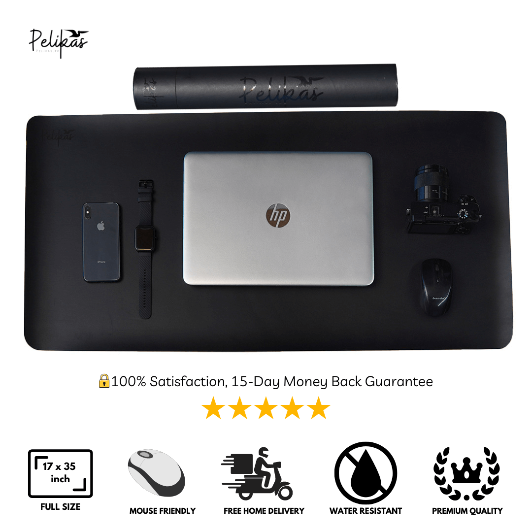 Double Face Leather Desk Mat Large Size – PELIKAS.PK